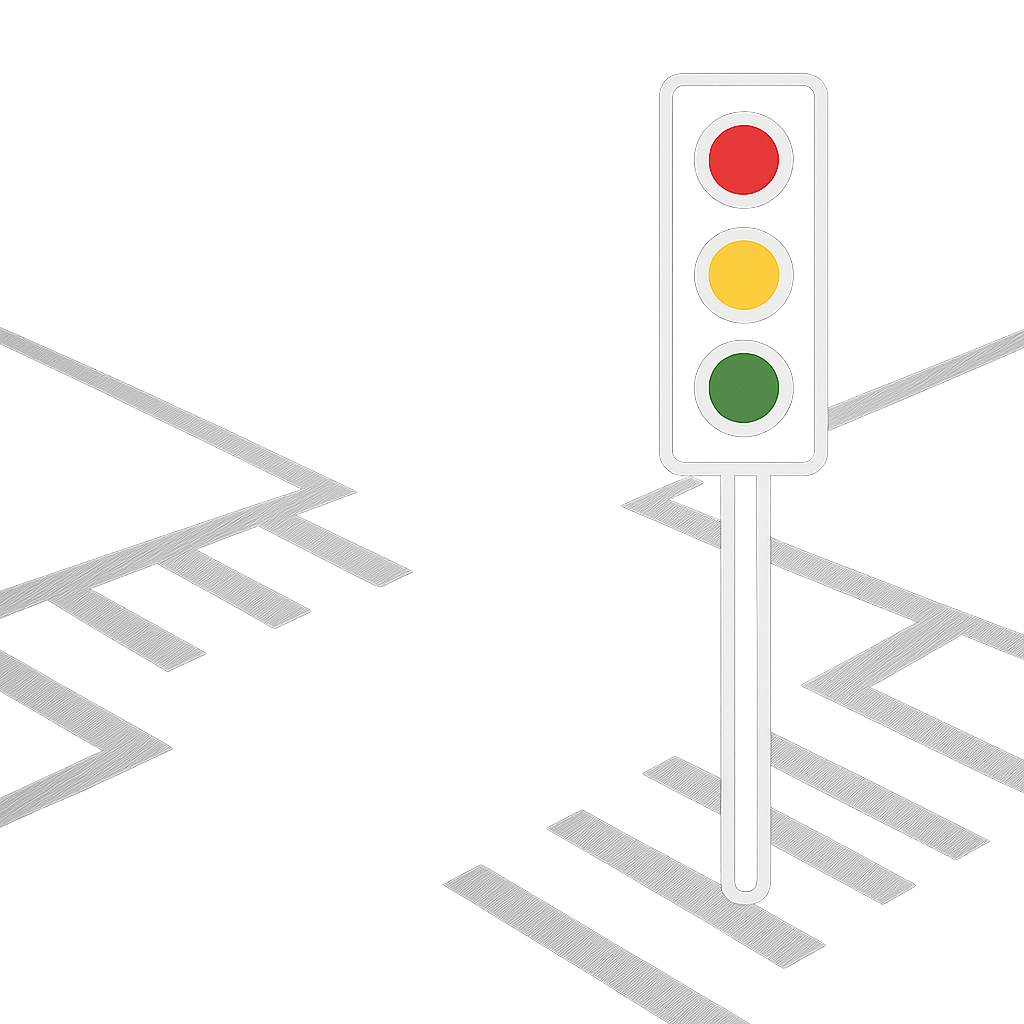 Manual traffic control is a centralized form of coordination ... senses ...